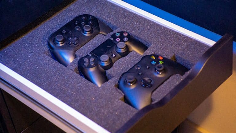 4 Video Game Controller Storage Ideas - TheHomeRoute