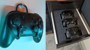 4 Video Game Controller Storage Ideas - TheHomeRoute